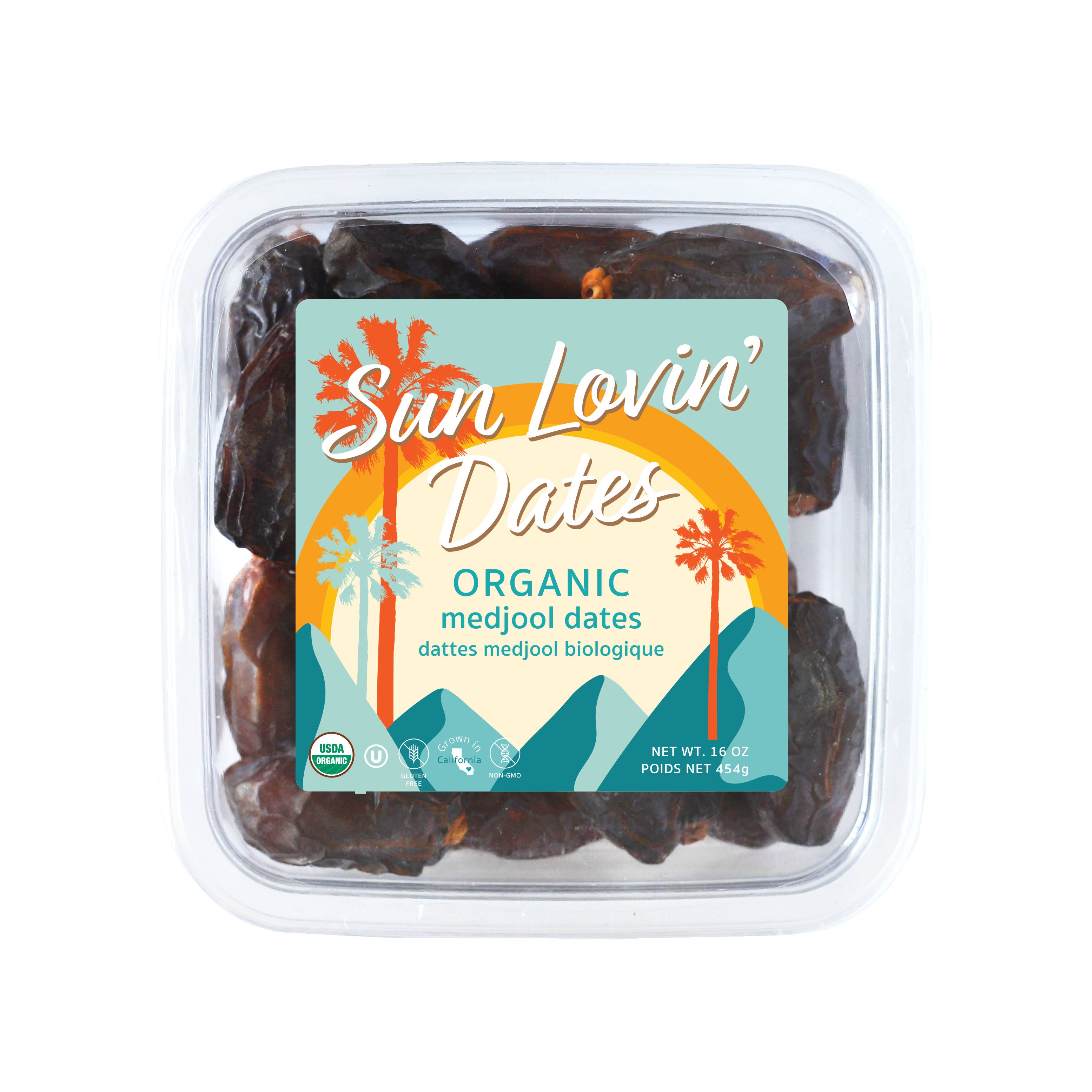 Organic Medjool Dates Tub – Sun Lovin' Foods
