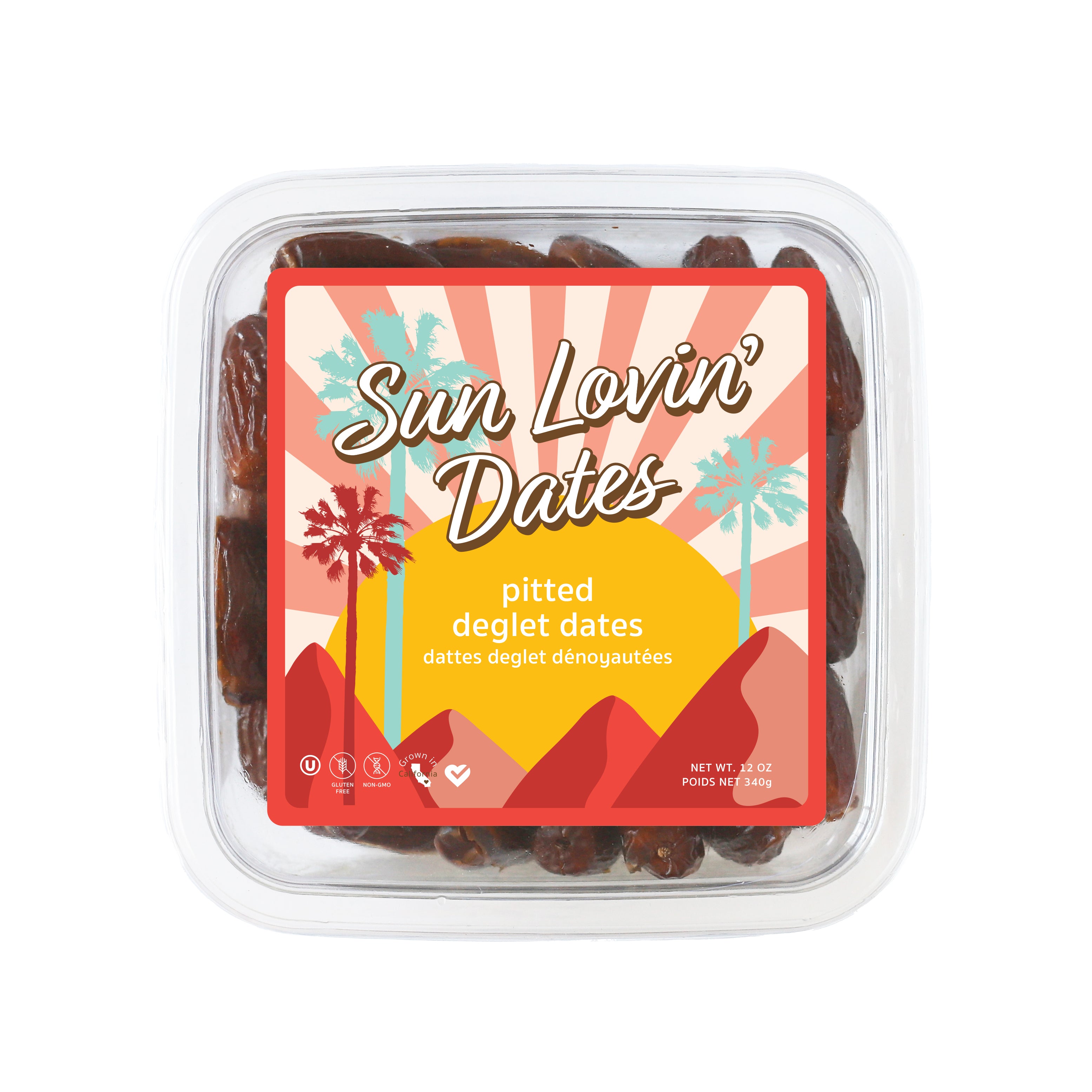 Pitted Deglet Dates Tub – Sun Lovin' Foods